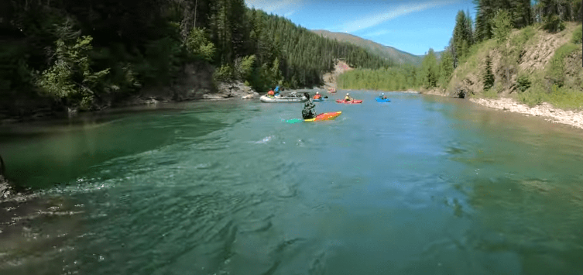 Middle Fork Flathead Kayaking - Wilderness River Outfitters