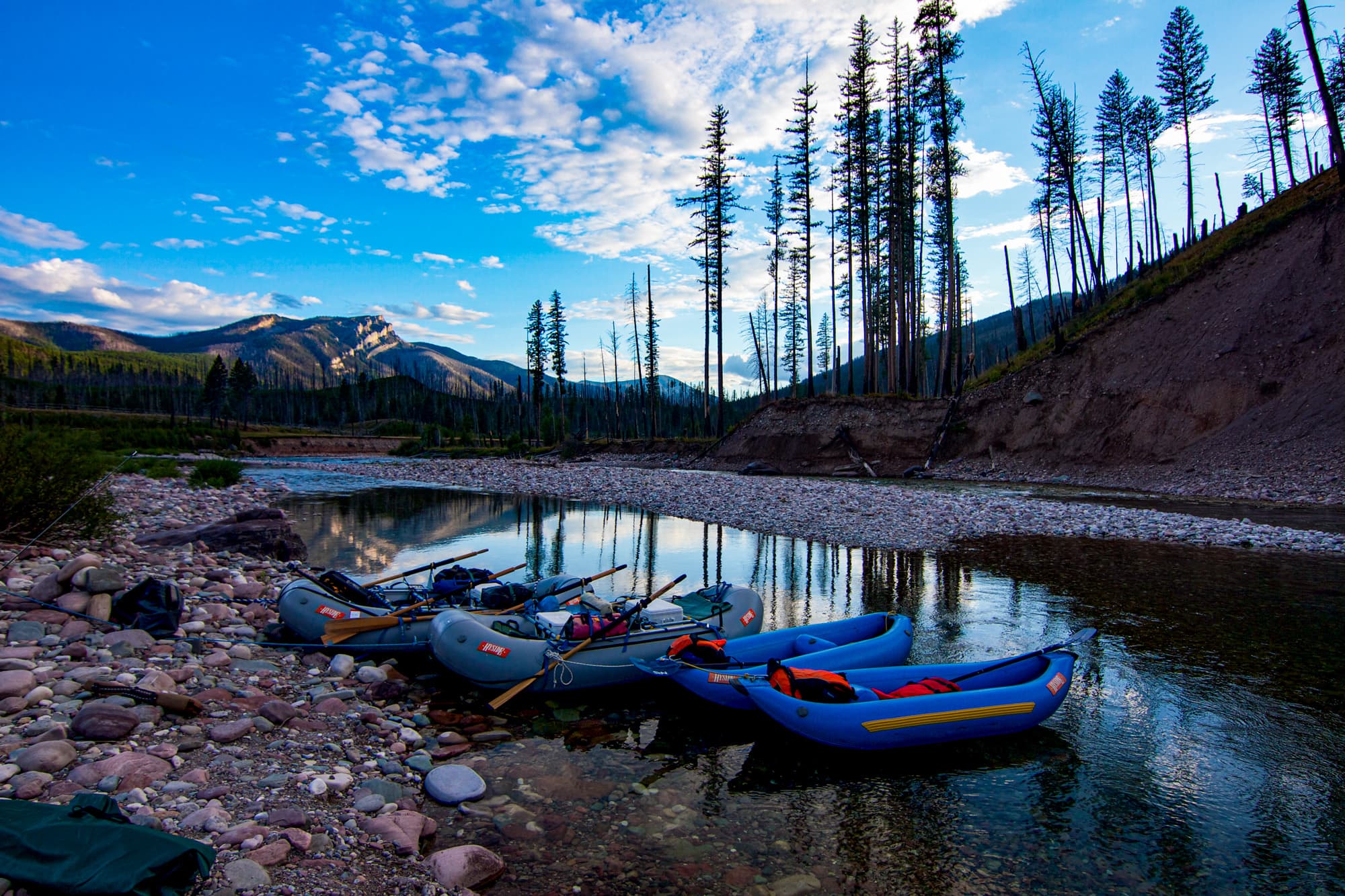 Types of Boats - Wilderness River Outfitters